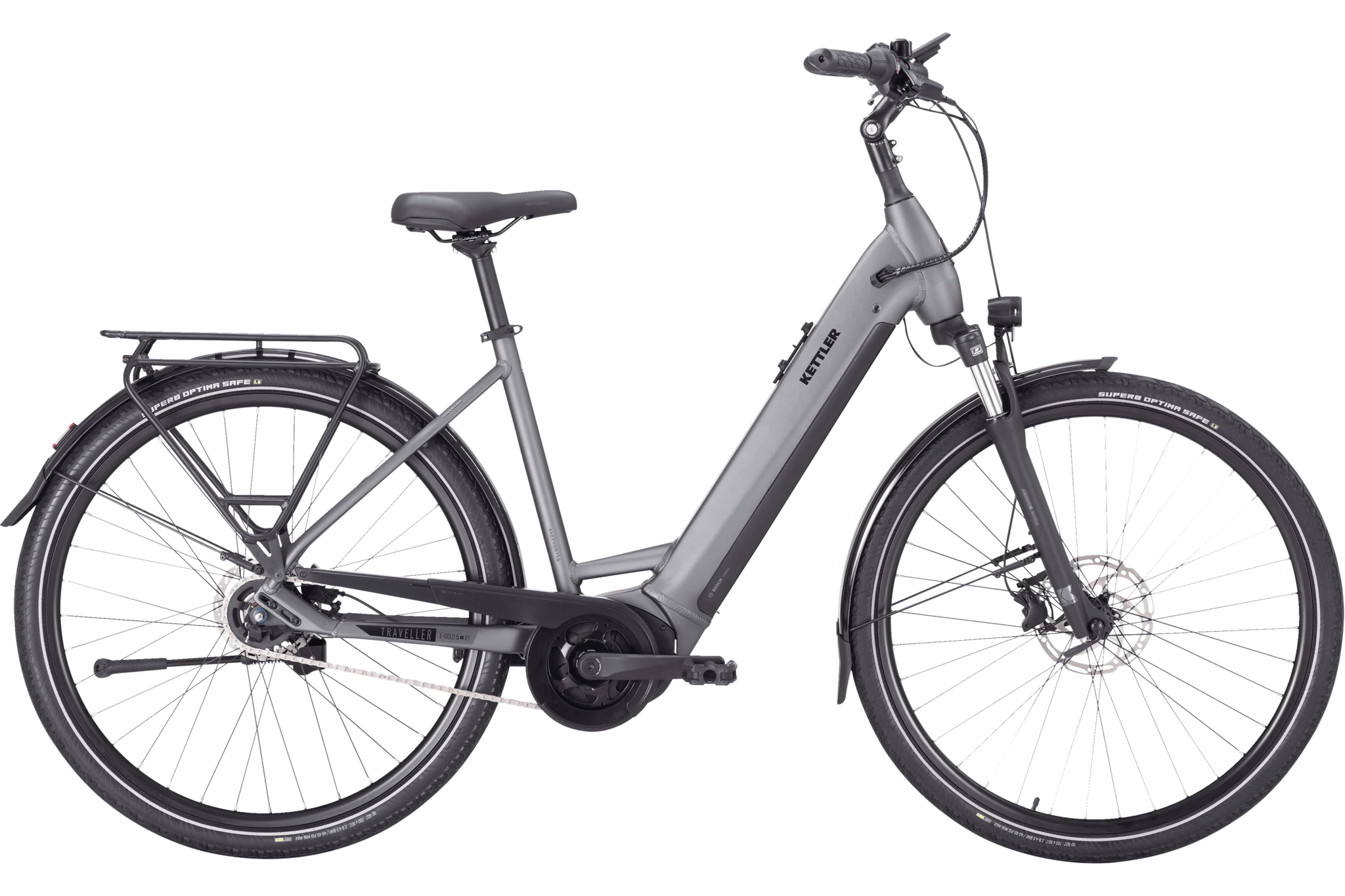 Kettler E-TRAVELLER GOLD 5 PLUS RT grau | 750WH | E-Bike Damen City